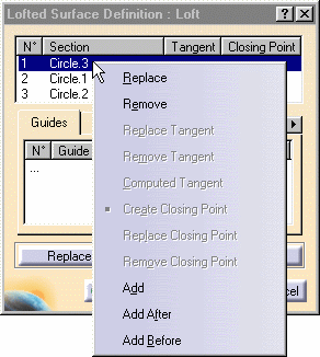 Creating Lofted Surfaces